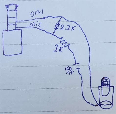 Amplifier How To Boost Microphone Impedance And Audio Level Electrical Engineering Stack