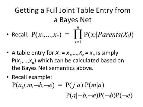 Identifying Conditional Independencies In Bayes Nets Lecture 4