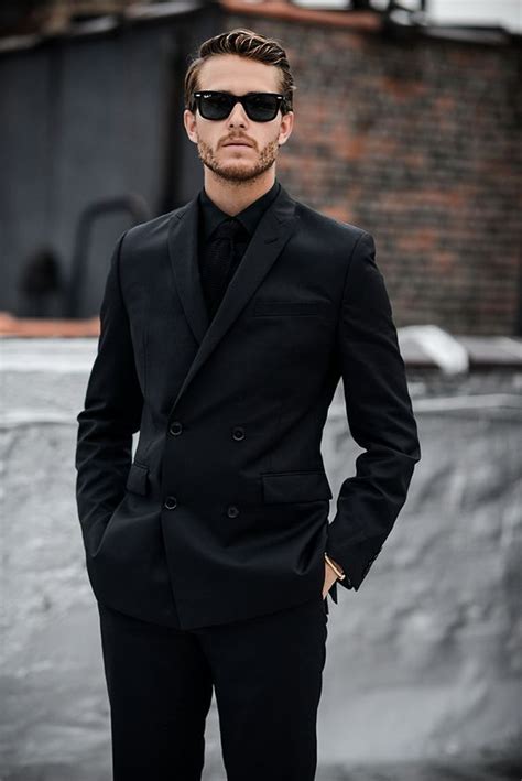 Mens Fashion Guide To Wearing All Black Onpointfresh Black Casual