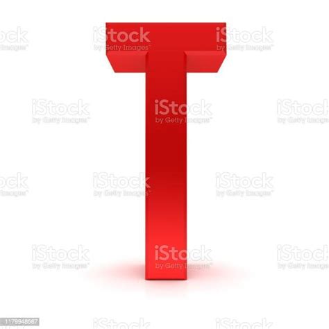 T 문자 T 대문자 빨간 글자 3d 렌더링 문자 텍스트 그래픽 흰색 배경에 잘라 0명에 대한 스톡 사진 및 기타 이미지 0명 3차원 형태 대문자 Istock