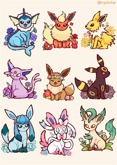 Eeveelutions Pixel Art Pokémon Firered Evoluções Do Pokémon Eevee