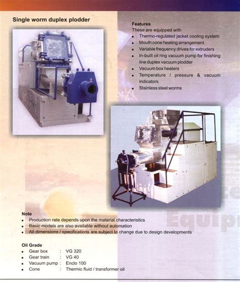 Twin Worm Duplex Vacuum Plodder Model Name Number Universal At Rs