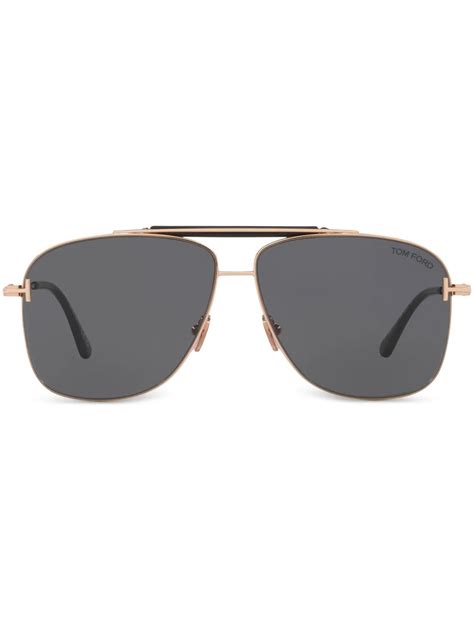 Tom Ford Jaden Sunglasses In Gold Jade Rose Rose Gold Modesens