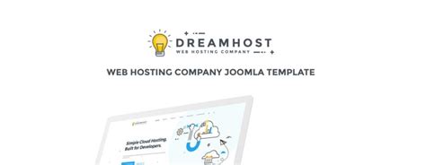 Dreamhost Cloud Hosting Joomla Template Templatemonster