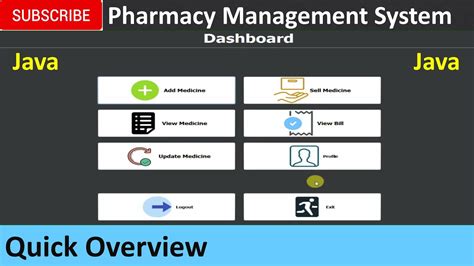 Pharmacy Management System In Java JFrame Mysql Database Netbeans