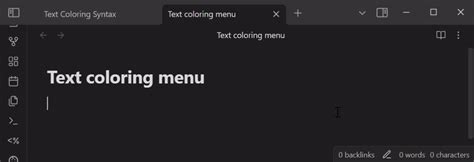 Text Coloring Plugin Full Release Share And Showcase Obsidian Forum