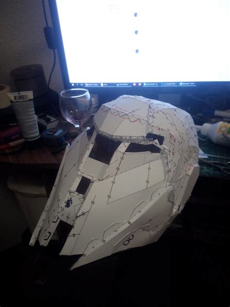 Mass Effect Terminus Helmet Wip Pepakura By Andeoprops On Deviantart