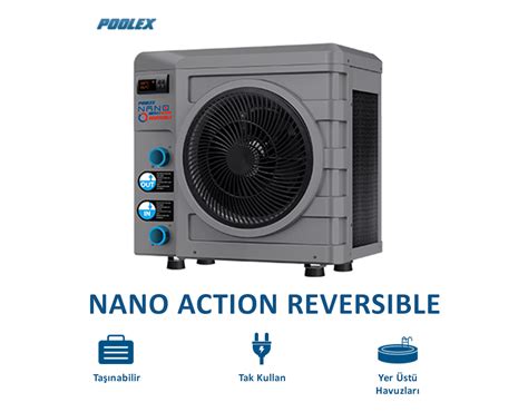 Nano Action Reversible Isı Pompası
