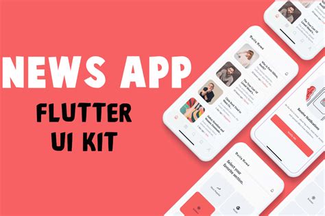 Free Flutter Ui Kits News App Overhive