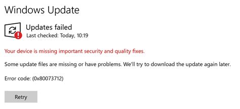 Windows 11 Update Error 0x80073712 A Comprehensive Guide To Troubleshooting