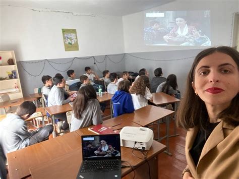 საქართველოს საპატრიარქოს წმინდა იოანე ბოლნელის სახელობის სკოლაში ქართული ფილმის ჩვენება გაიმართა