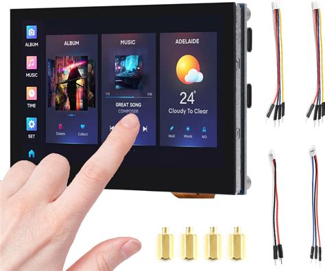 esp32 s3 4 3inch touch screen development board 5 point