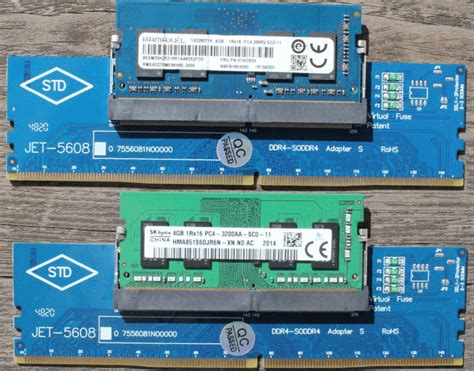 笔记本内存条能装在台式机上吗？可以！用笔记本内存转接卡