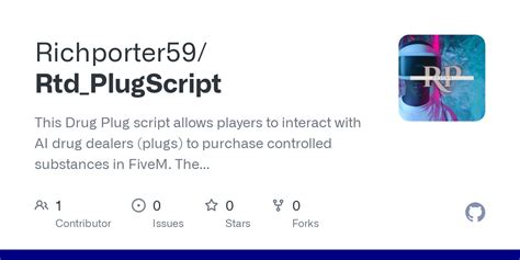 Github Richporter59rtdplugscript This Drug Plug Script Allows