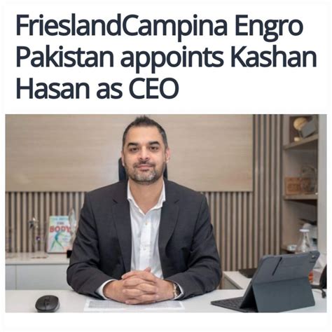 Meet Pakistani Talent Kashan Hasan Frieslandcampina Engro Pakistan