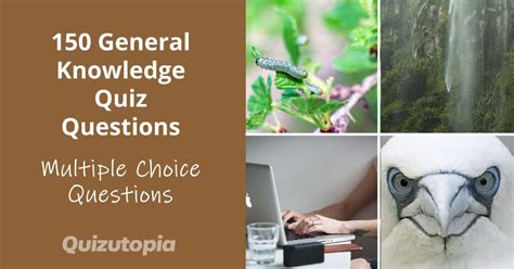 50 General Knowledge Questions With Answers For Pub Quiz Quizutopia