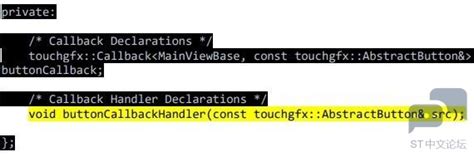 基于STM32GUI TouchGFX 屏幕切换功能经验分享 STM32团队 ST意法半导体中文论坛