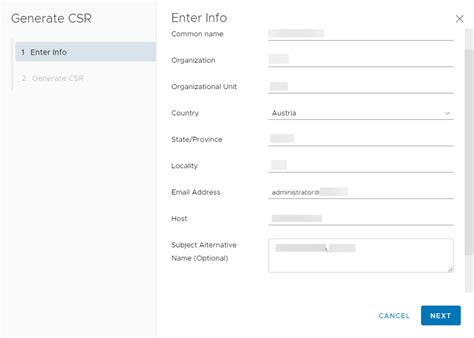 Replace Machine Certificate In VSphere VNote