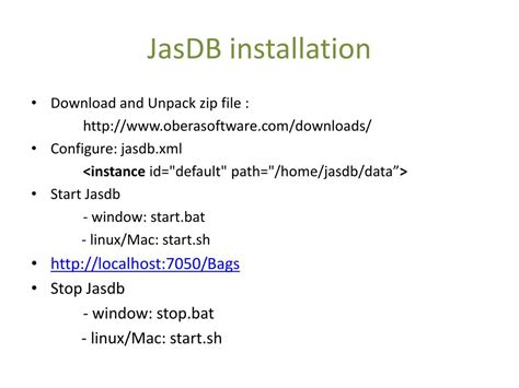 PPT JasDB NoSQL Database PowerPoint Presentation Free Download ID 2386957