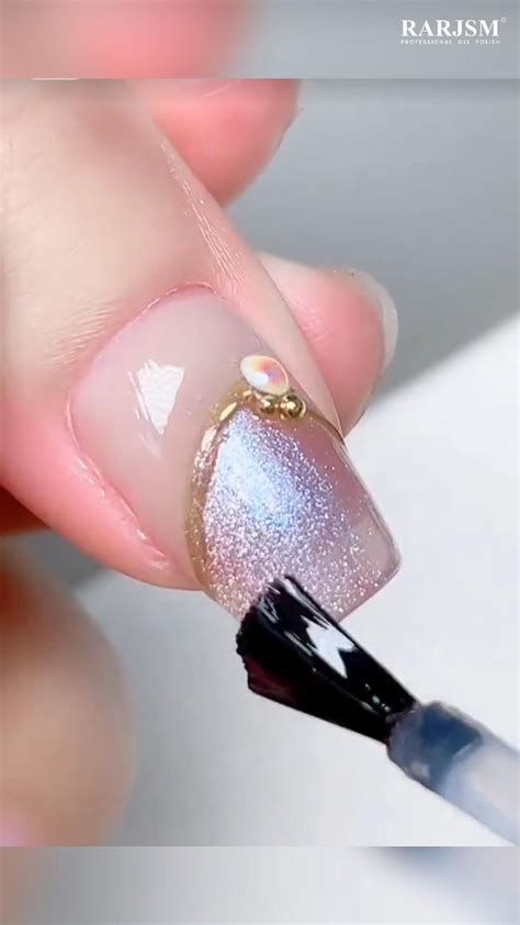 Pink 9d Cat Eye Mani Design🔥🥰rarjsm Nails Gel Nails Cat Eye