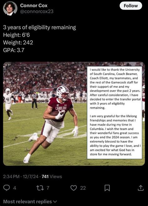 Connor Cox Into Portal