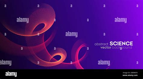 Abstract Digital Wave Particles Background Big Data Visualization