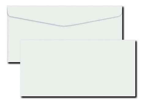 Envelope Oficio Sem RPC 63g 114x229mm C 100 Unidades Papelaria Criativa