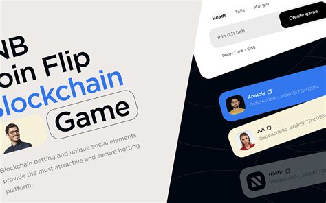 Coin Flip Blockchain Game Concept On Behance