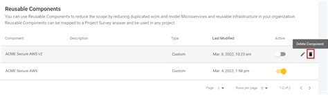 Reusable Components In Sd Elements · Sd Elements User Guide