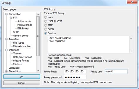 Ftp Client Authentication Syntax For Bluecoat Proxysg