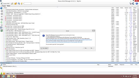 Nexus Mod Manager Loverslab Download Issues Technical Support Sexlab Framework Loverslab