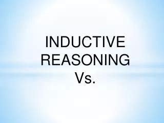 PPT Inductive Reasoning PowerPoint Presentation Free Download ID 3287944