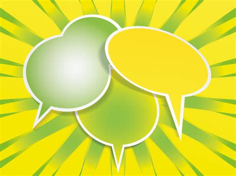 Speech Balloon Backgrounds 3d Templates Free Ppt Grounds