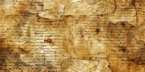 Vintage Handwritten Letters Historical Document Collage 45702652 Stock