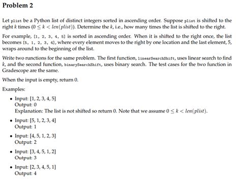 Solved How Do I Do This Problem Using Linear Search And