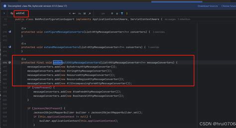Springboot中消息转换器的选择spring如何知道使用哪个消息转换器 Csdn博客