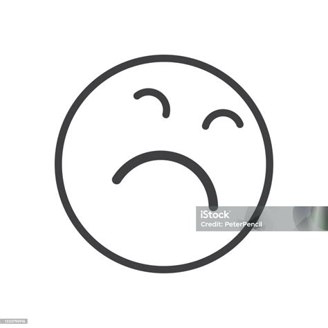 어 혐오 거절 스마일 이모티콘 아이콘 이모티콘 미소 감정 재미있는 만화 소셜 미디어 벡터 일루우스타네이션 Brand Name Online Messaging Platform에