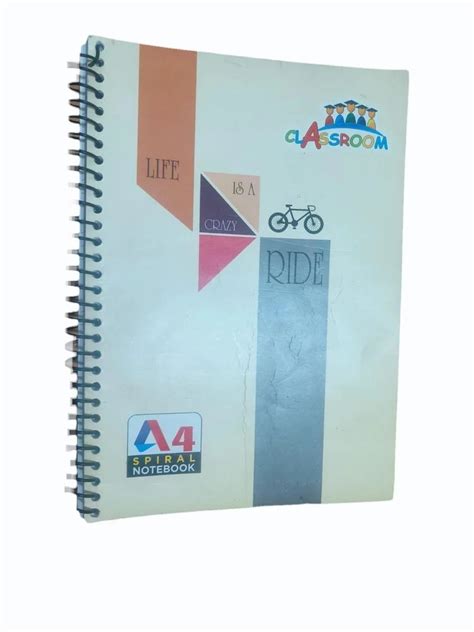 100 Pages A4 Classroom Spiral Notebook At ₹ 25piece A4 Spiral Register In Sanwer Id 100 Pages A4 Classroom Spiral Notebook At ₹ 25piece A4 Spiral Register In Sanwer Id