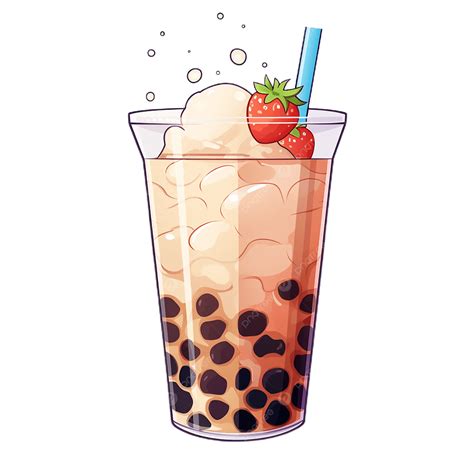 Bubble Tea Background Png