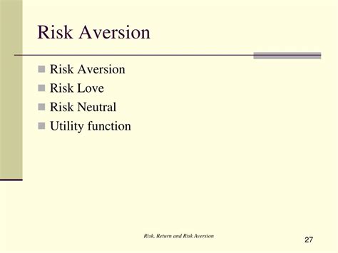 PPT Risk Returns And Risk Aversion PowerPoint Presentation Free Download ID 4216092