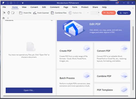 Create Convert Protect Sign Edit PDF Files With PDFelement