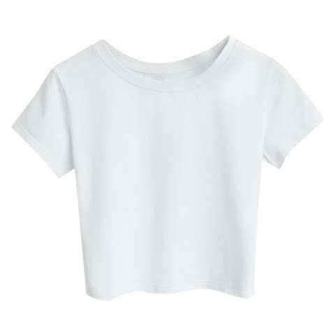 Hontri Shirts For Women Women Casual Solid Color Tank Short Sleeve Top