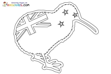 New Zealand Flag Coloring Page New Zealand Flag Colouring Sheet