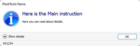 User Interfaces Generic Dialogs