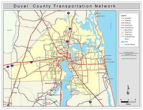 Duval County Florida Map