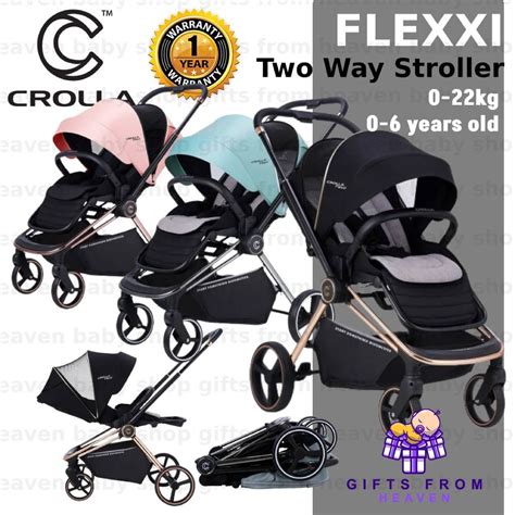 Crolla Flexxi Stroller Assorted Color Shopee Malaysia