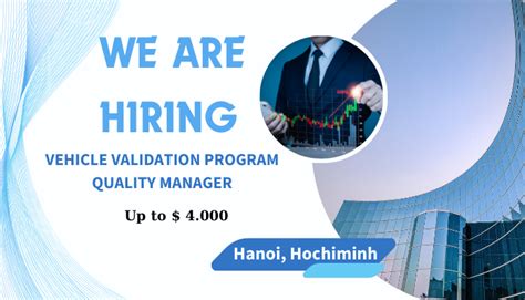 Vehicle Validation Program Quality Manager