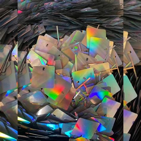 장식 배경 벽 스팽글 대량 반짝이 둥근 사각형 Diy 파티 조각 다양한 색상 결혼식 생일 2500 개 Aliexpress