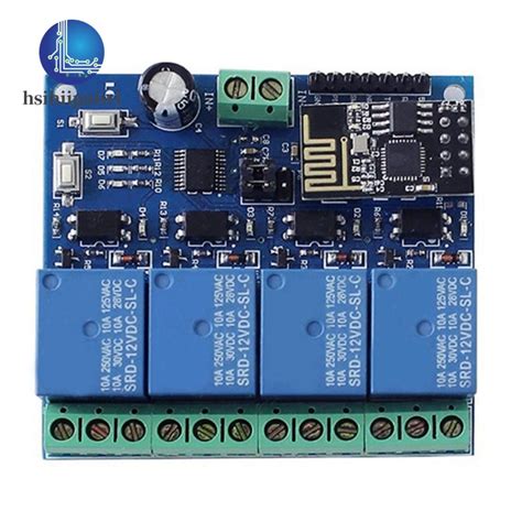 Dc V Esp Esp Channel Relay Board Ule For Iot Controller BeeCost