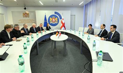 ლევან დავითაშვილი გერმანიის ბუნდესთაგის წევრებს შეხვდა